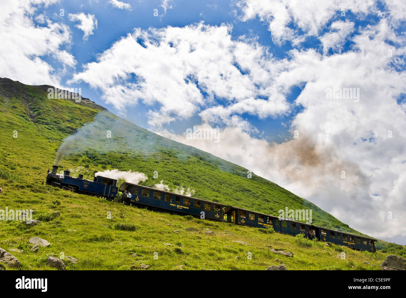 Furka Bergstrecke Steam Cogwheel Railway Gletsch, Valais, Switzerland ...
