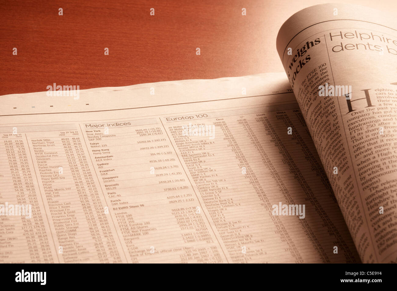 Detail newspaper hi-res stock photography and images - Alamy