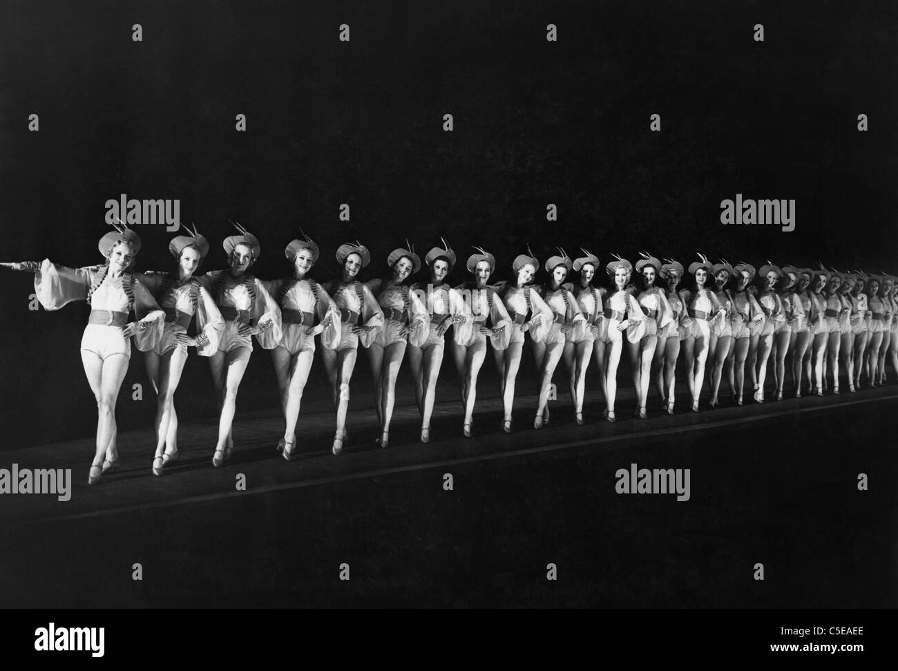 All in a row Stock Photo - Alamy