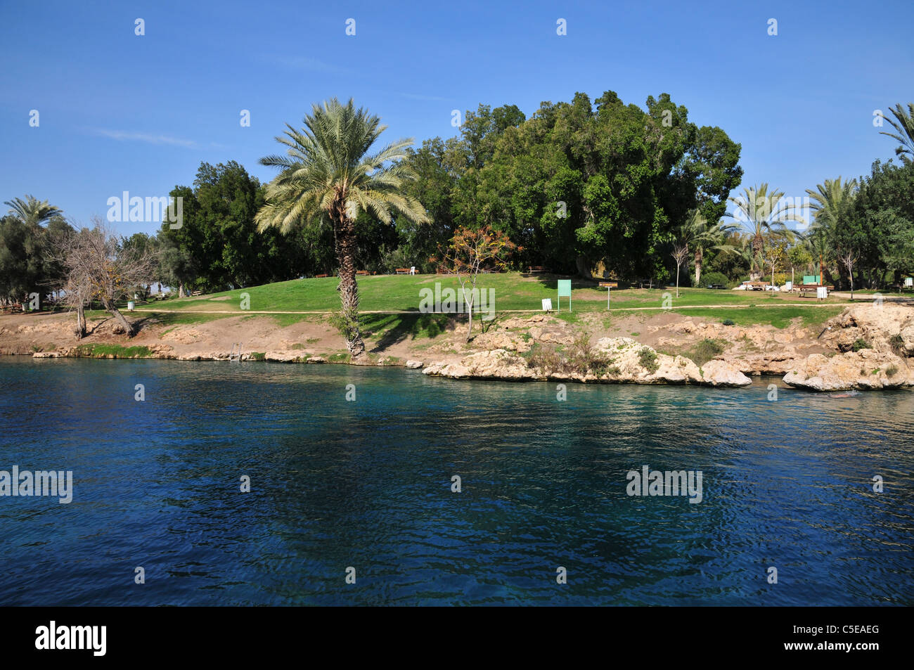 Israel, Beth Shean Valley, the Sachne, Gan Hashlosha National Park ...