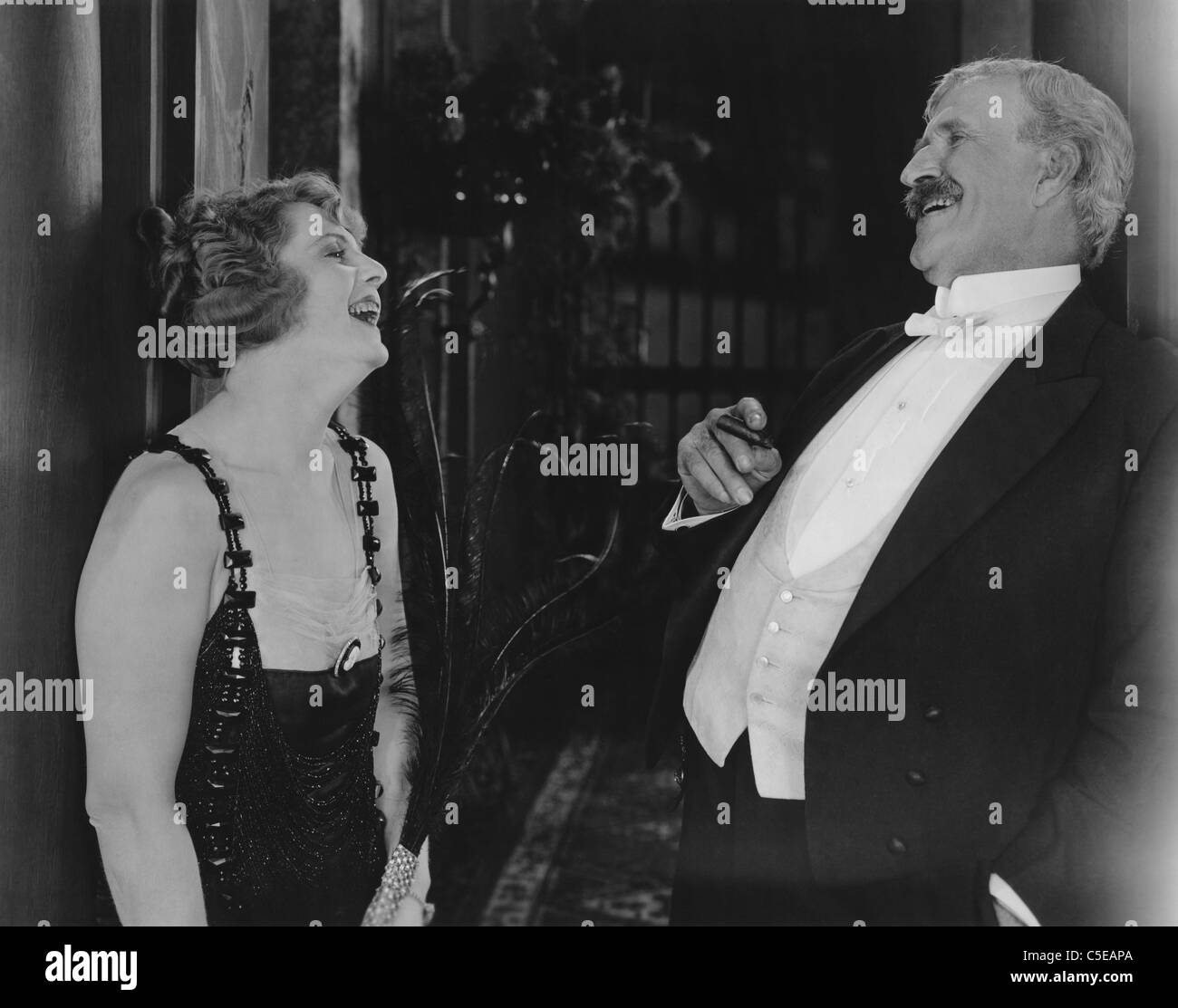 Sharing a laugh Stock Photo - Alamy