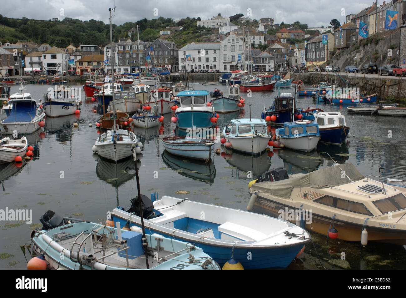 Mevagissey Cornwall England United Kingdom Stock Photo - Alamy