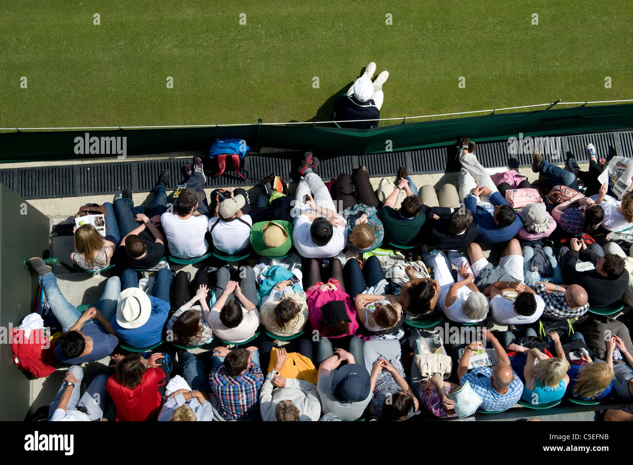 Wimbledon line judge hi-res stock photography and images - Alamy