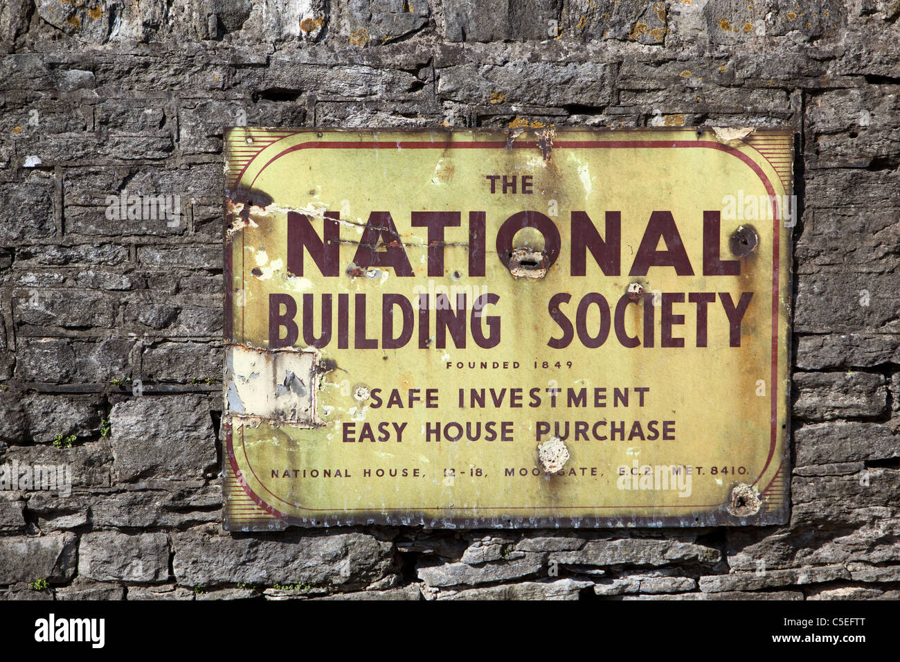 Old metal sign Swanage Railway station England UK Stock Photo - Alamy