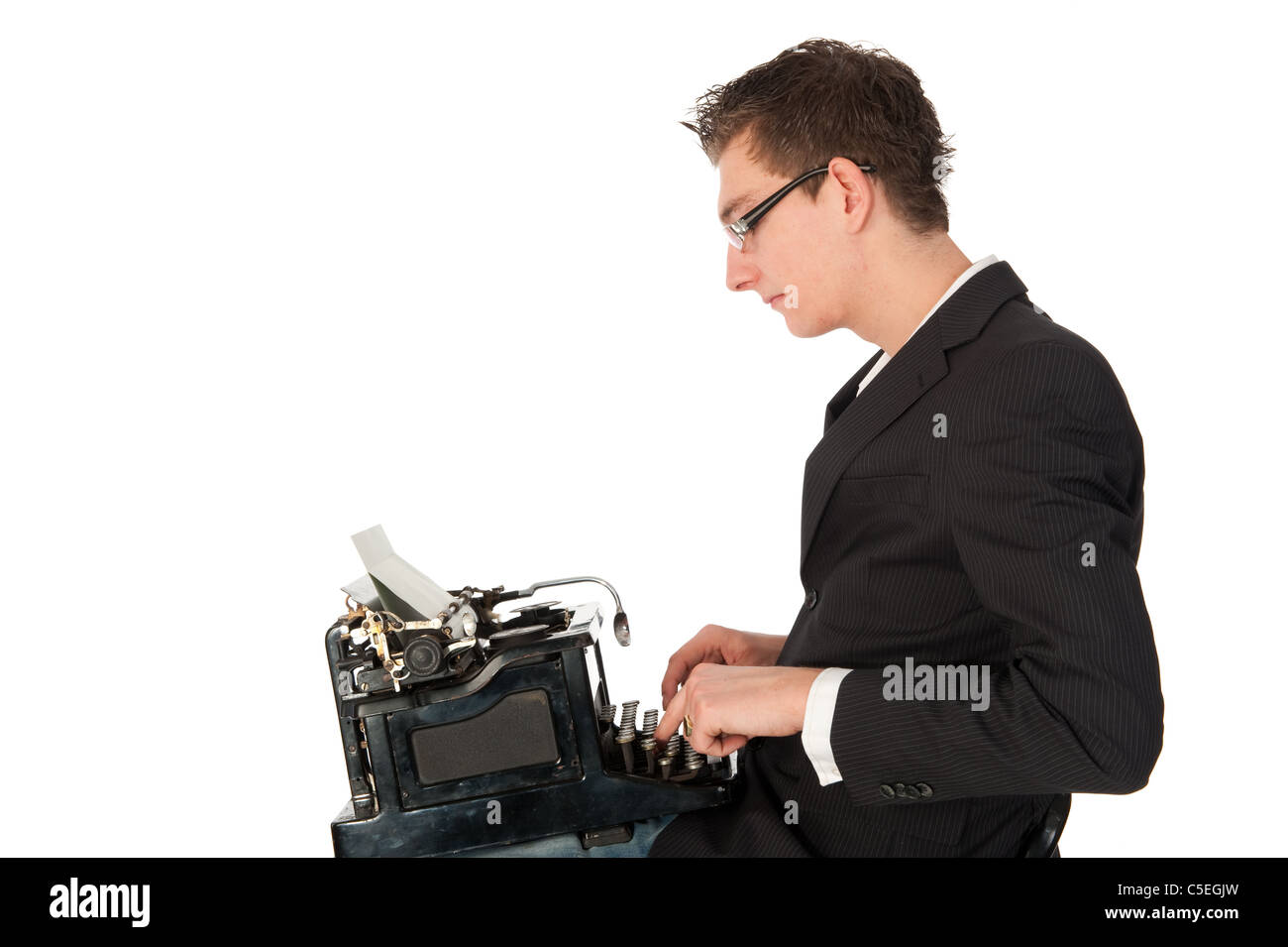 Type writer hi-res stock photography and images - Alamy
