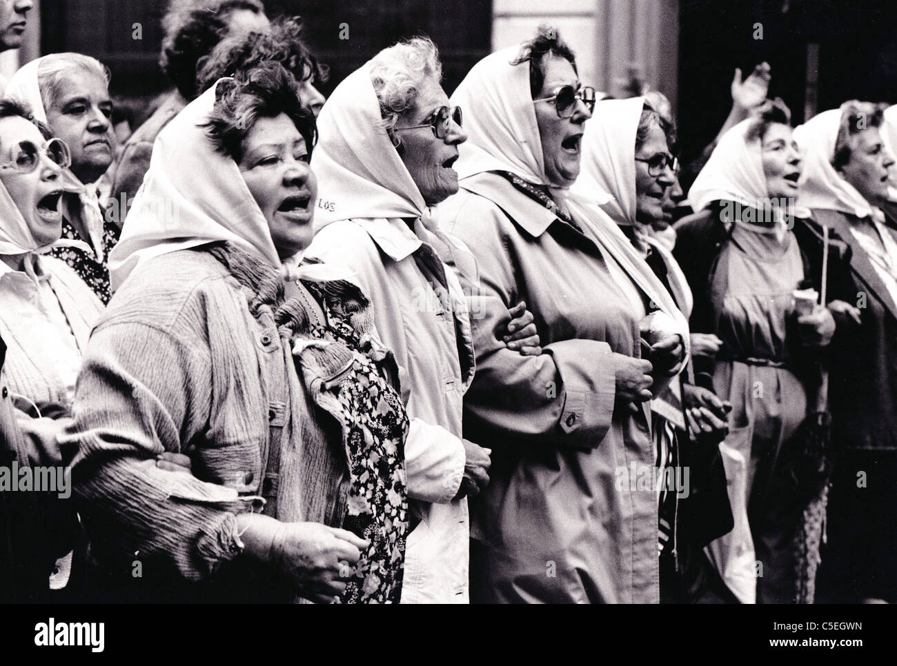 Mothers of Plaza de Mayo, relatives of the disappeared under ...