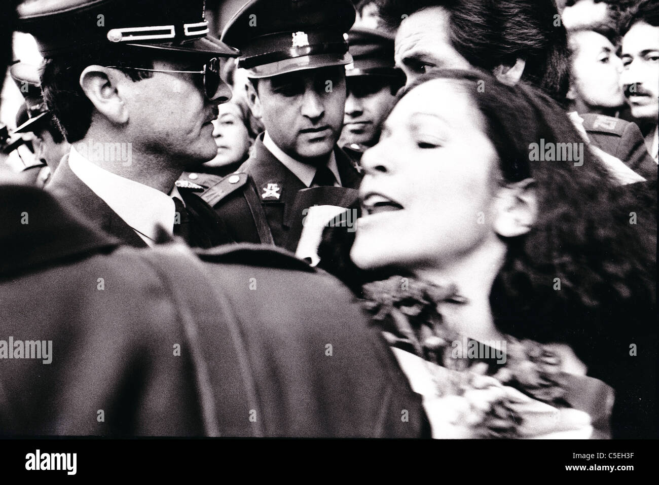 CHILE. Protest against torture and violation of human rights during ...