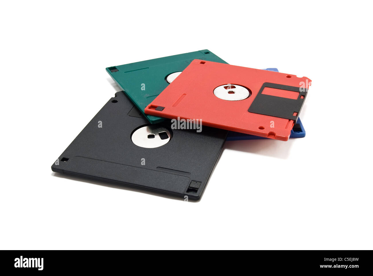 floppy disks isolated on white background Stock Photo - Alamy