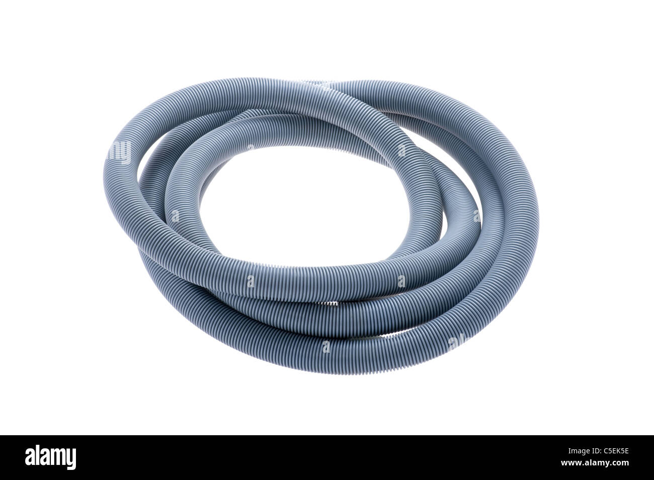 object on white - isolated plastic hose Stock Photo - Alamy