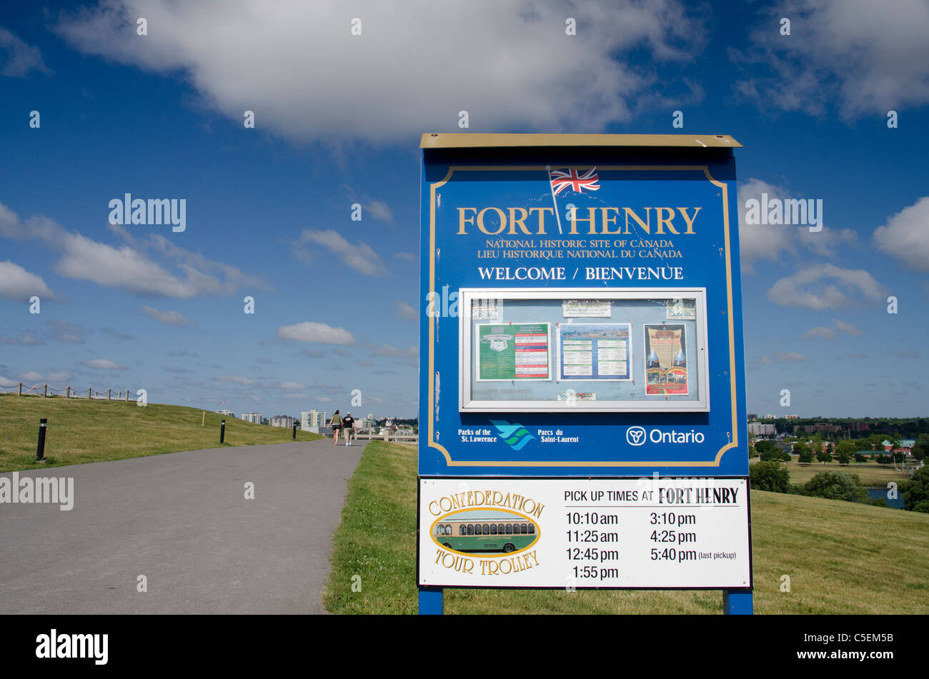 Ontario, Canada, Kingston. Fort Henry, National Historic Site of Canada ...