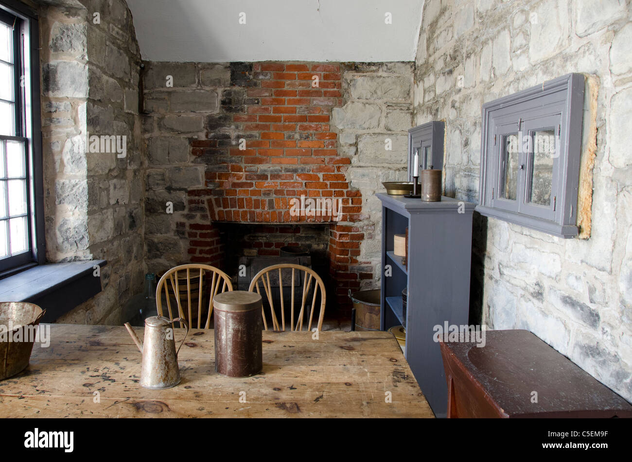 Ontario, Canada, Kingston. Fort Henry, National Historic Site of Canada ...