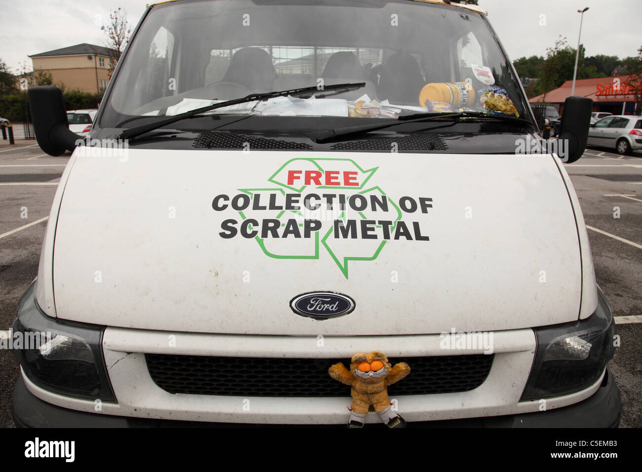 Srap metal collection in the U.K Stock Photo - Alamy