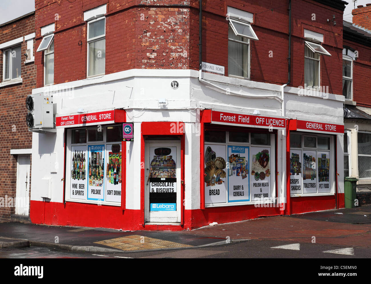 A general store & off licence in the Forest Fields area of Nottingham ...