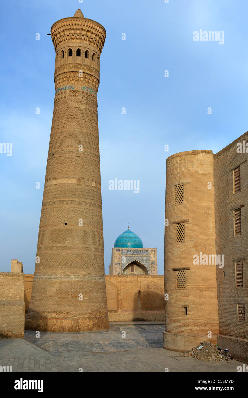Kalyan Minaret (1127), Bukhara, Uzbekistan Stock Photo - Alamy