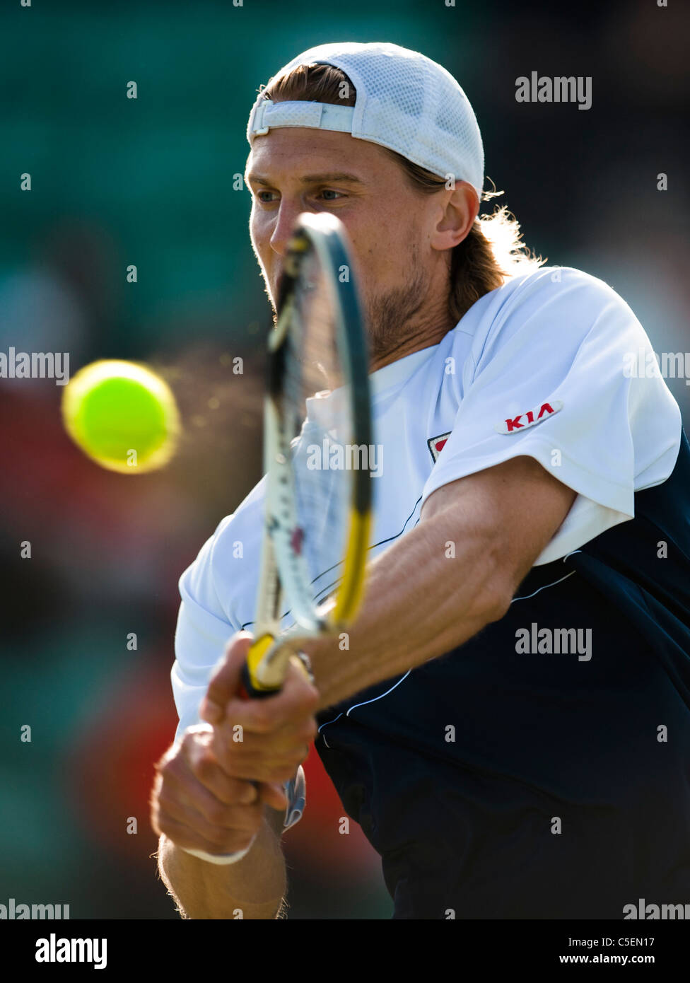 Andreas Seppi of Italy in action Stock Photo - Alamy