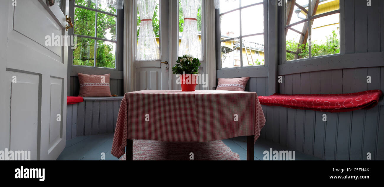 Finnish living room interior hi-res stock photography and images - Alamy