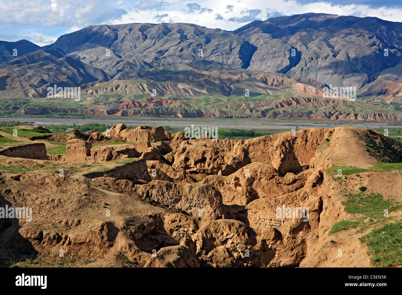 Ruins of Ancient Panjakent (V-VIII c.), Tajikistan Stock Photo - Alamy