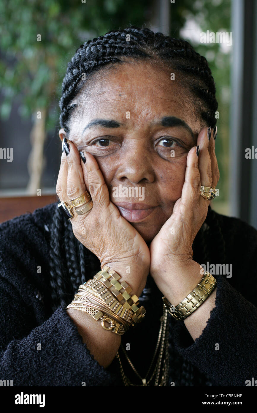 Cesaria Evora, Cape Verdean popular singer Stock Photo - Alamy