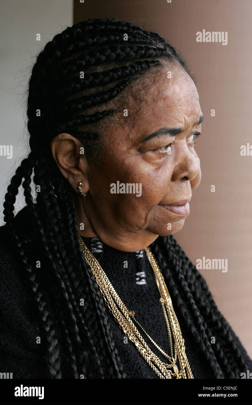 Cesaria Evora, Cape Verdean popular singer Stock Photo - Alamy