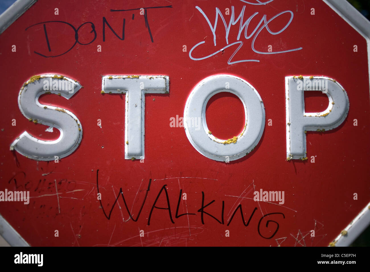 Dont stop sign hi-res stock photography and images - Alamy
