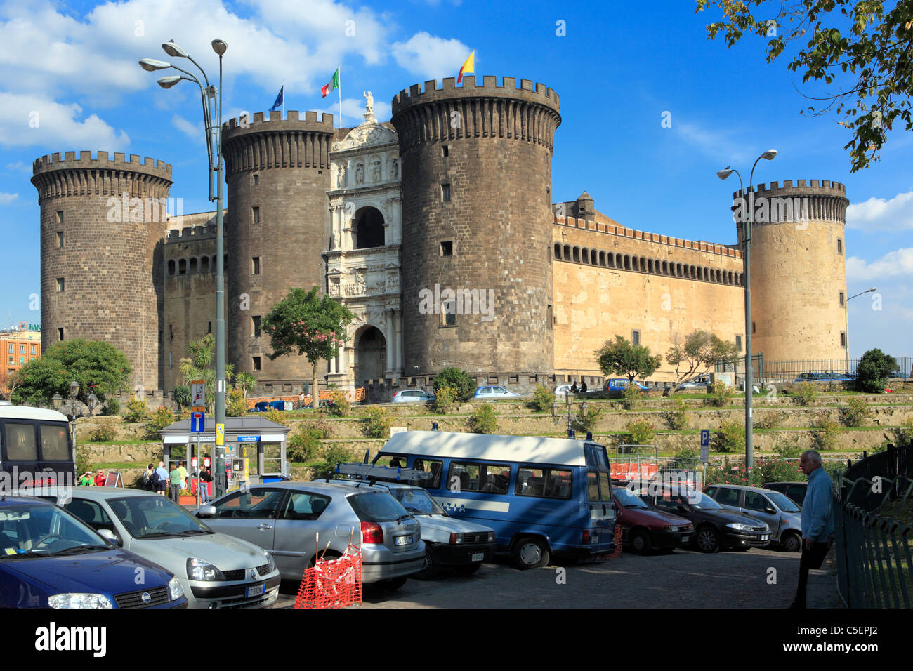 Castel Nuovo (15th century), Naples, Italy Stock Photo - Alamy