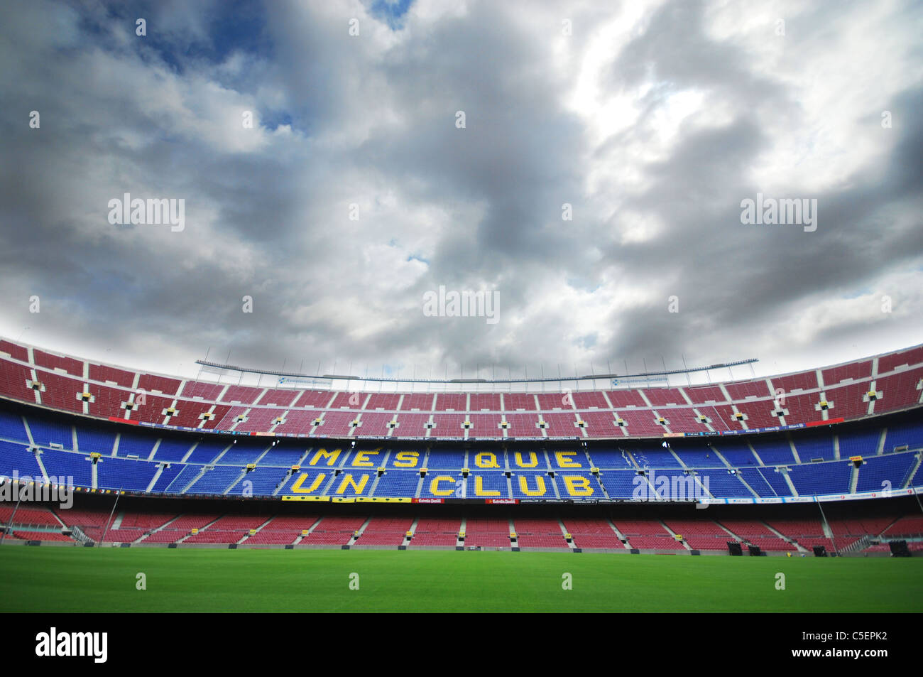 Camp Nou, Barcelona football stadium Spain Stock Photo - Alamy