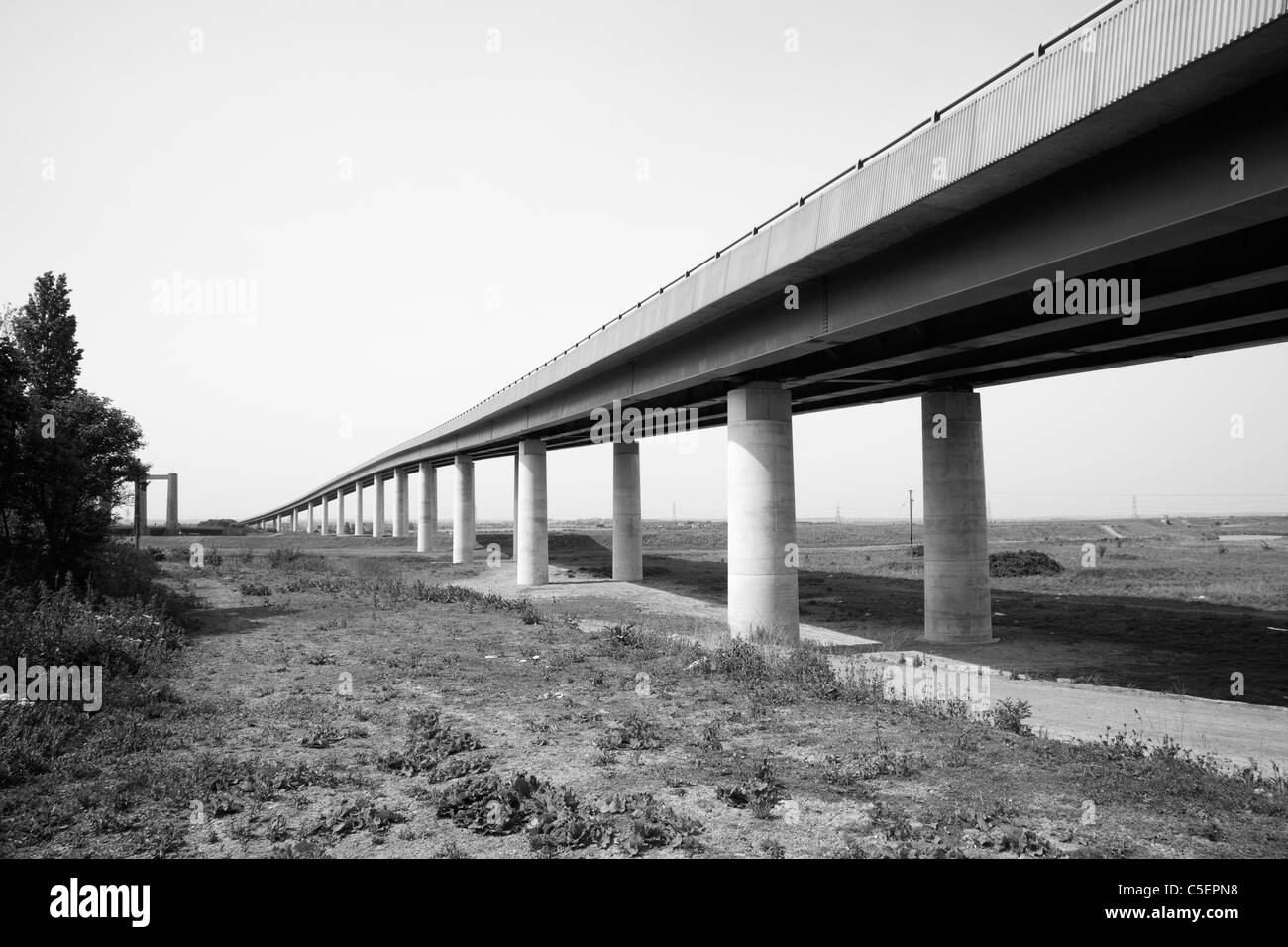 Sheppey bridge Black and White Stock Photos & Images - Alamy