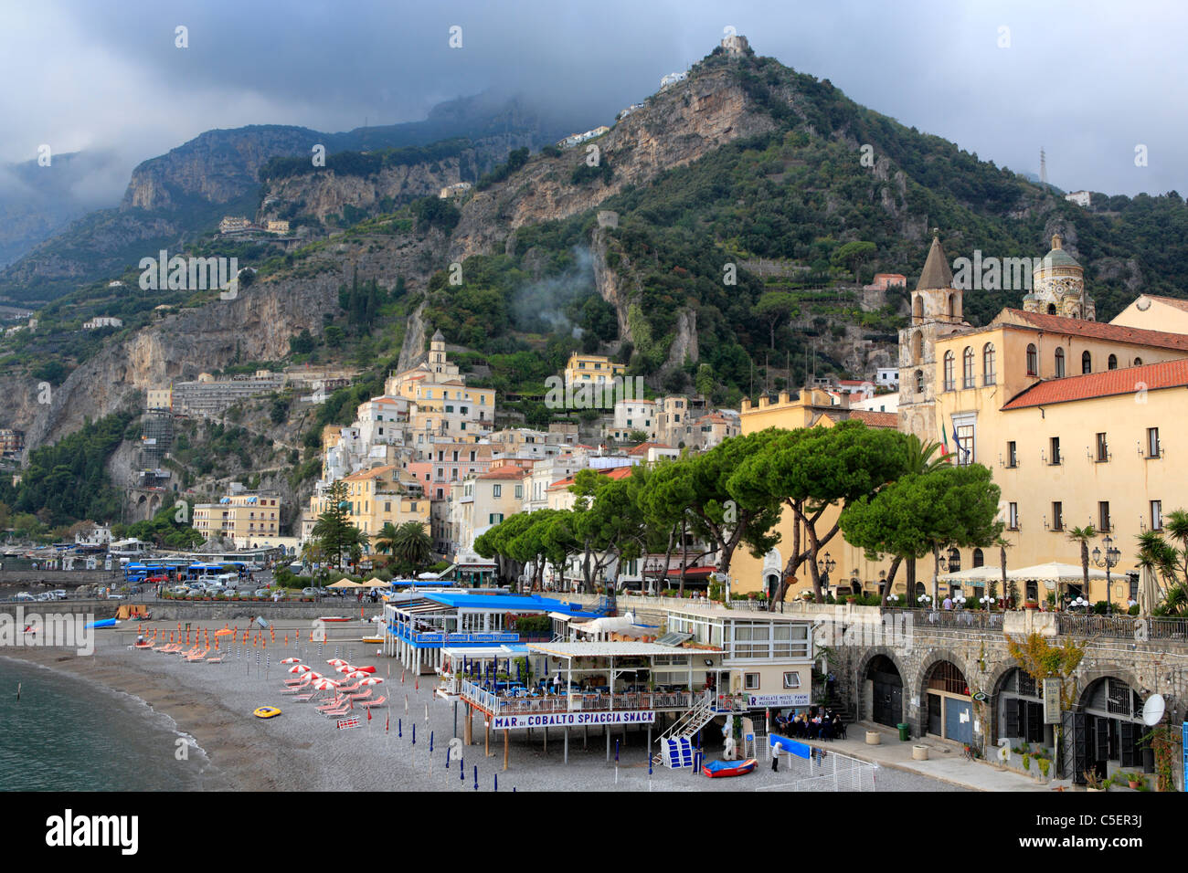 Amalfi coast italy road hi-res stock photography and images - Alamy