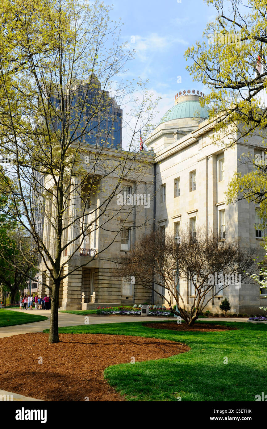 State Capitol Building complex at Raleigh North Carolina Stock Photo ...