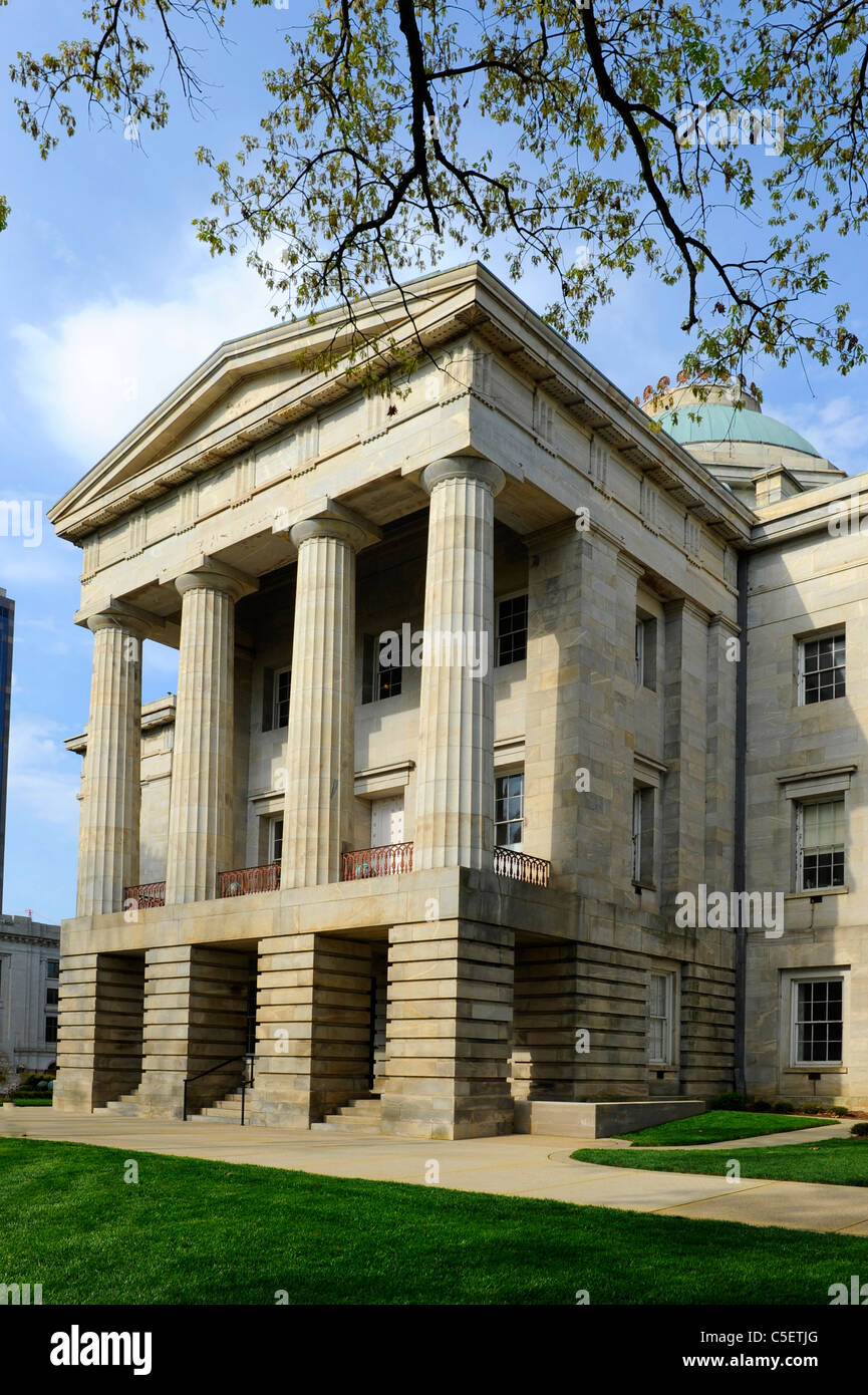 State Capitol Building complex at Raleigh North Carolina Stock Photo ...