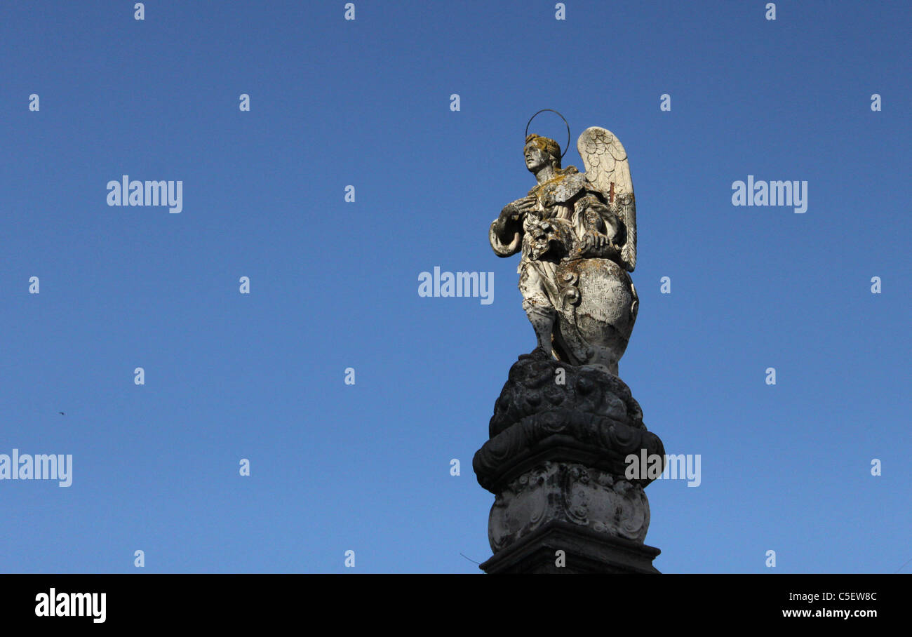 Statue of san rafael archangel hi-res stock photography and images - Alamy