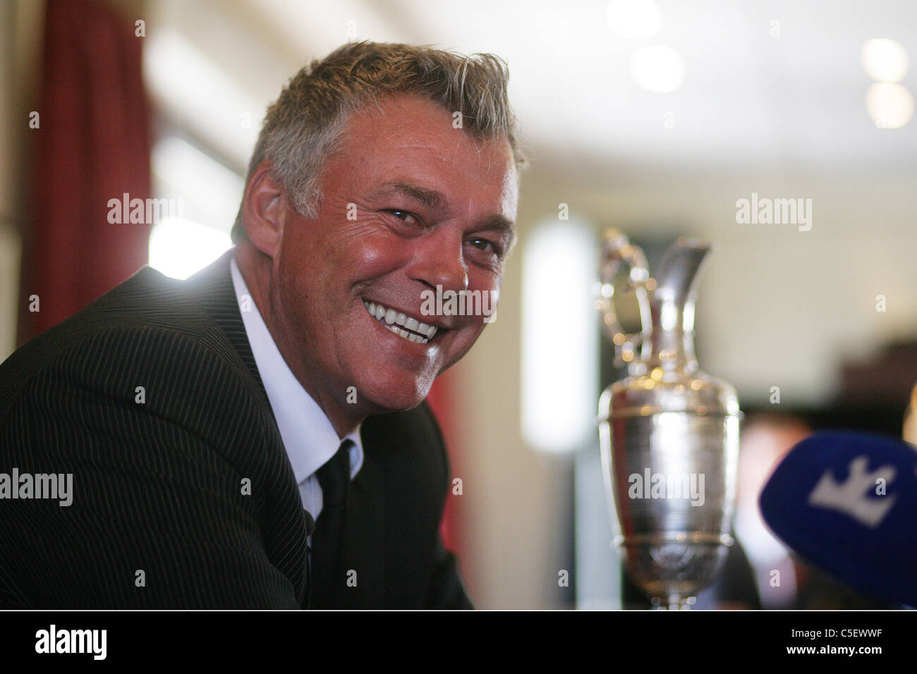 Darren Clarke at Portrush, Northern Ireland Stock Photo - Alamy