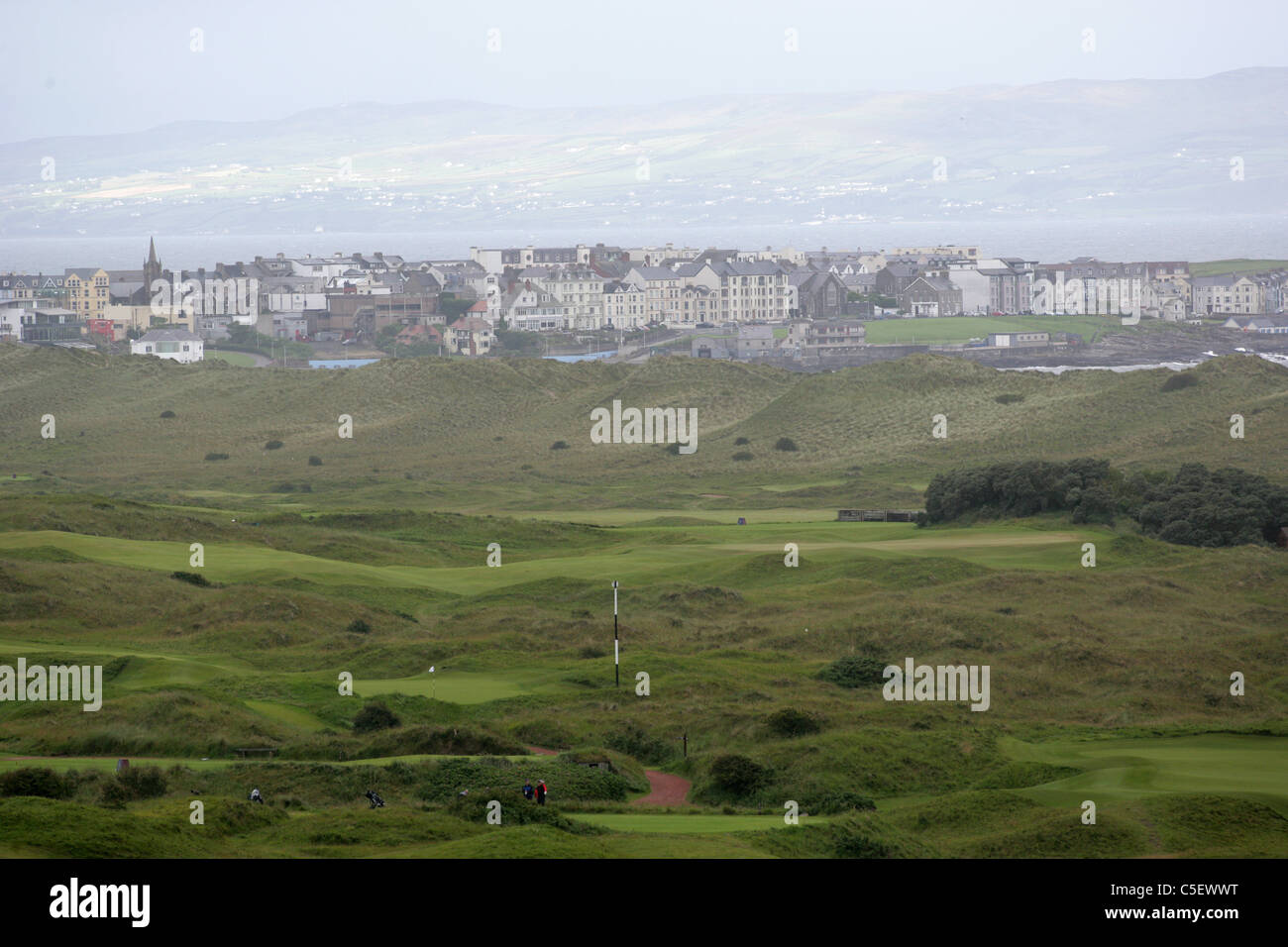 Darren Clarke at Portrush, Northern Ireland Stock Photo - Alamy