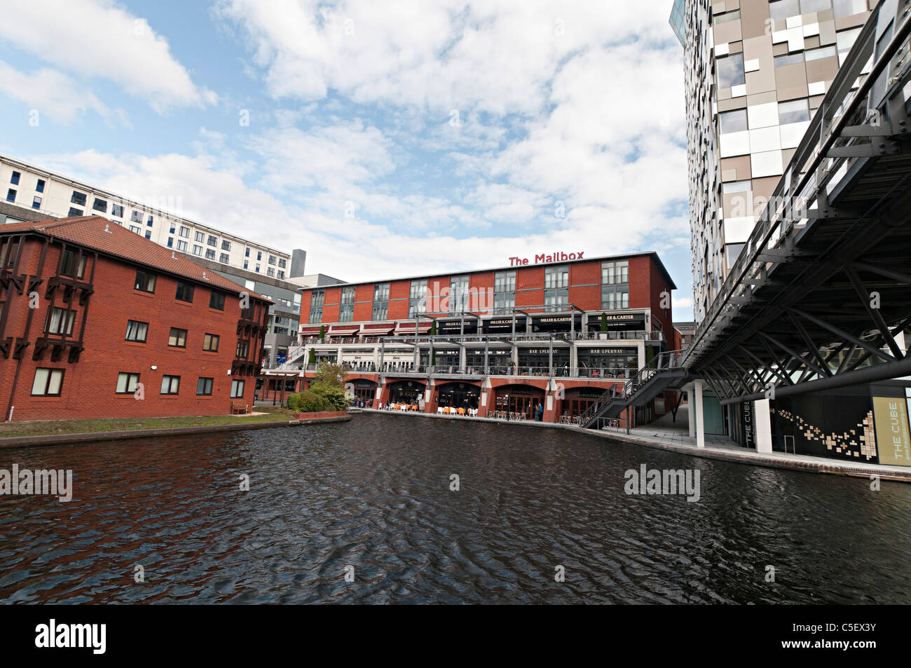 the rear of the mailbox Birmingham with exclusive shops and home of the ...