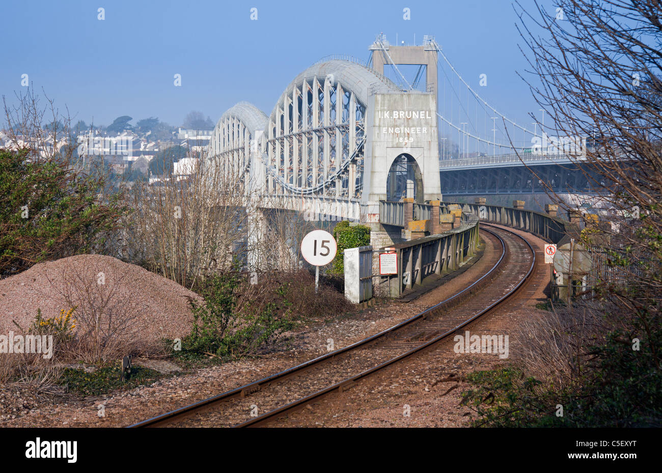 Tamar Rail Bridge High Resolution Stock Photography and Images - Alamy