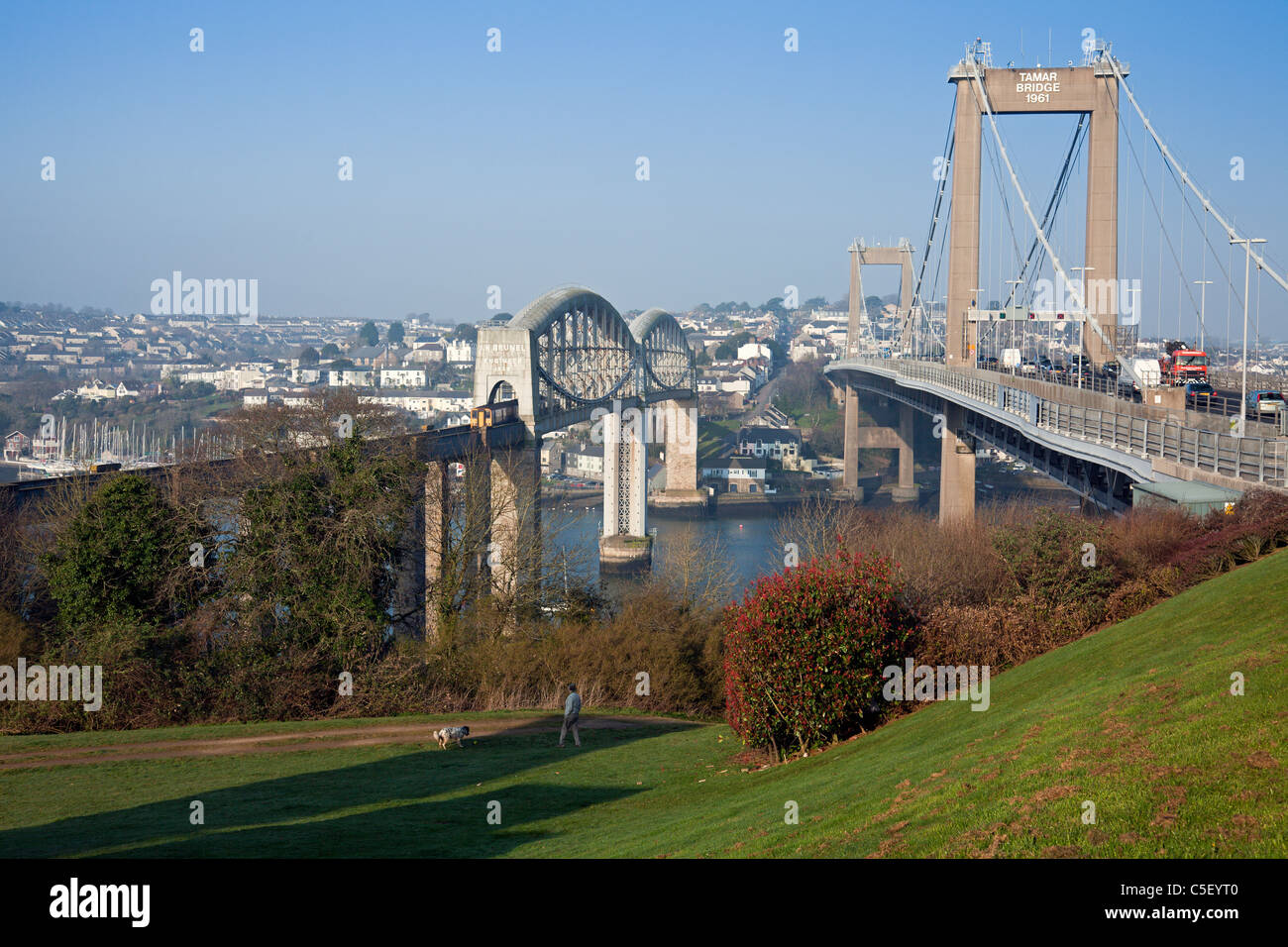 Tamar Rail Bridge High Resolution Stock Photography and Images - Alamy