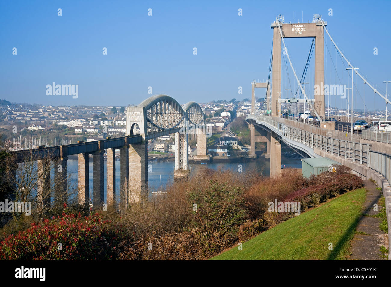 Cornwall devon border hi-res stock photography and images - Alamy