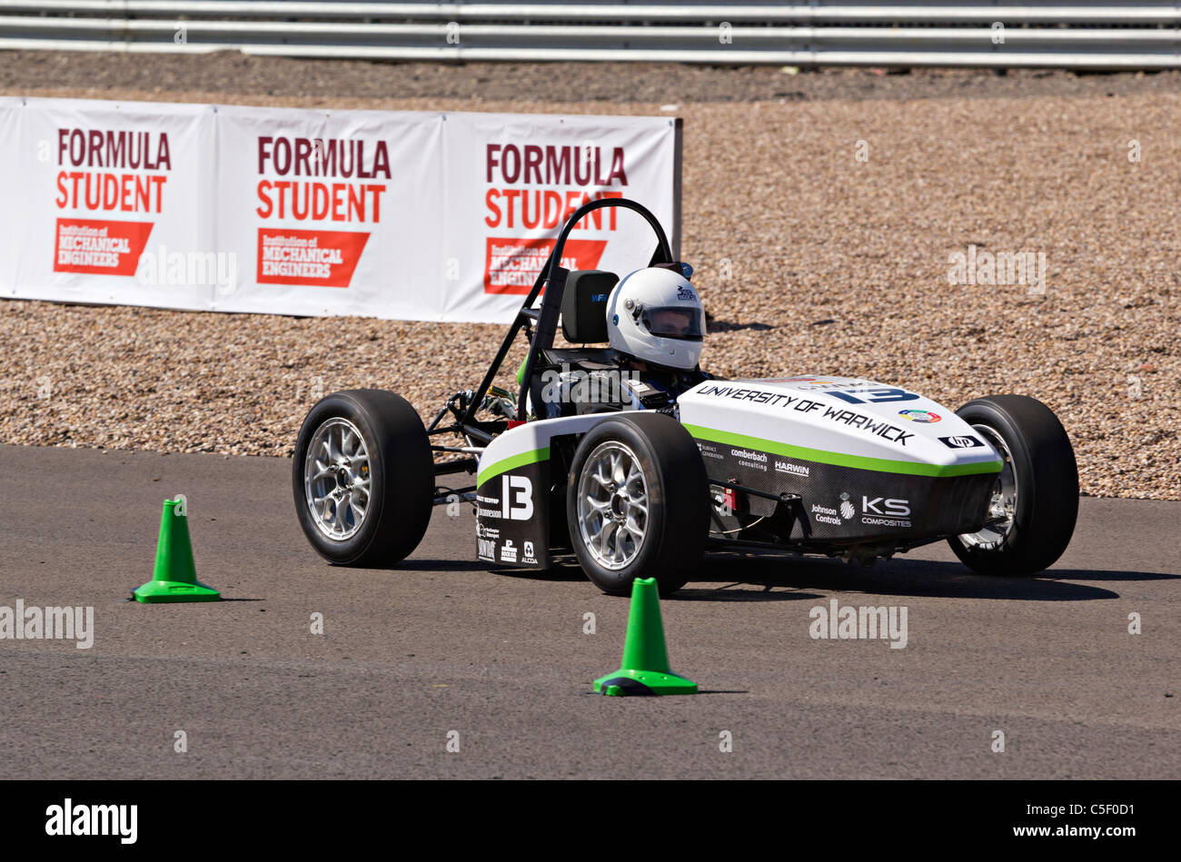 Formula Student Racing motorsport event at Silverstone with formula ...