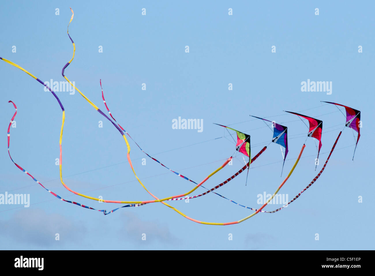 Colourful Kites Stock Photos & Colourful Kites Stock Images - Alamy
