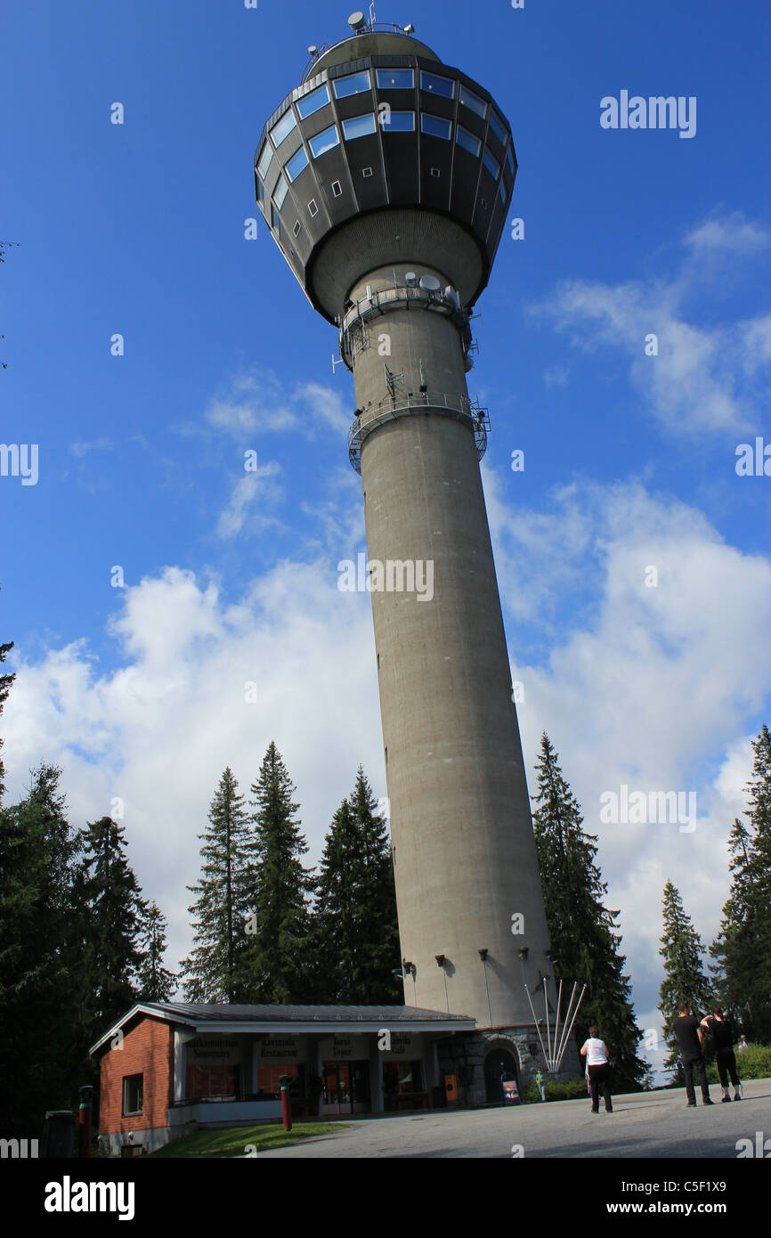 Clear day in puijo tower hi-res stock photography and images - Alamy