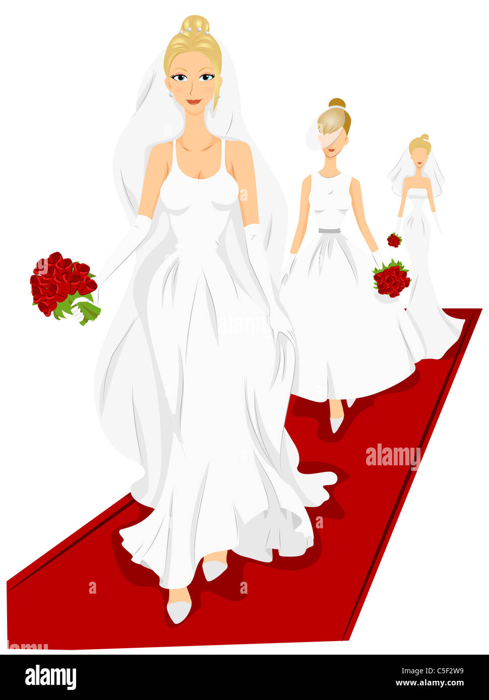 Bride Clip Art Waist Down