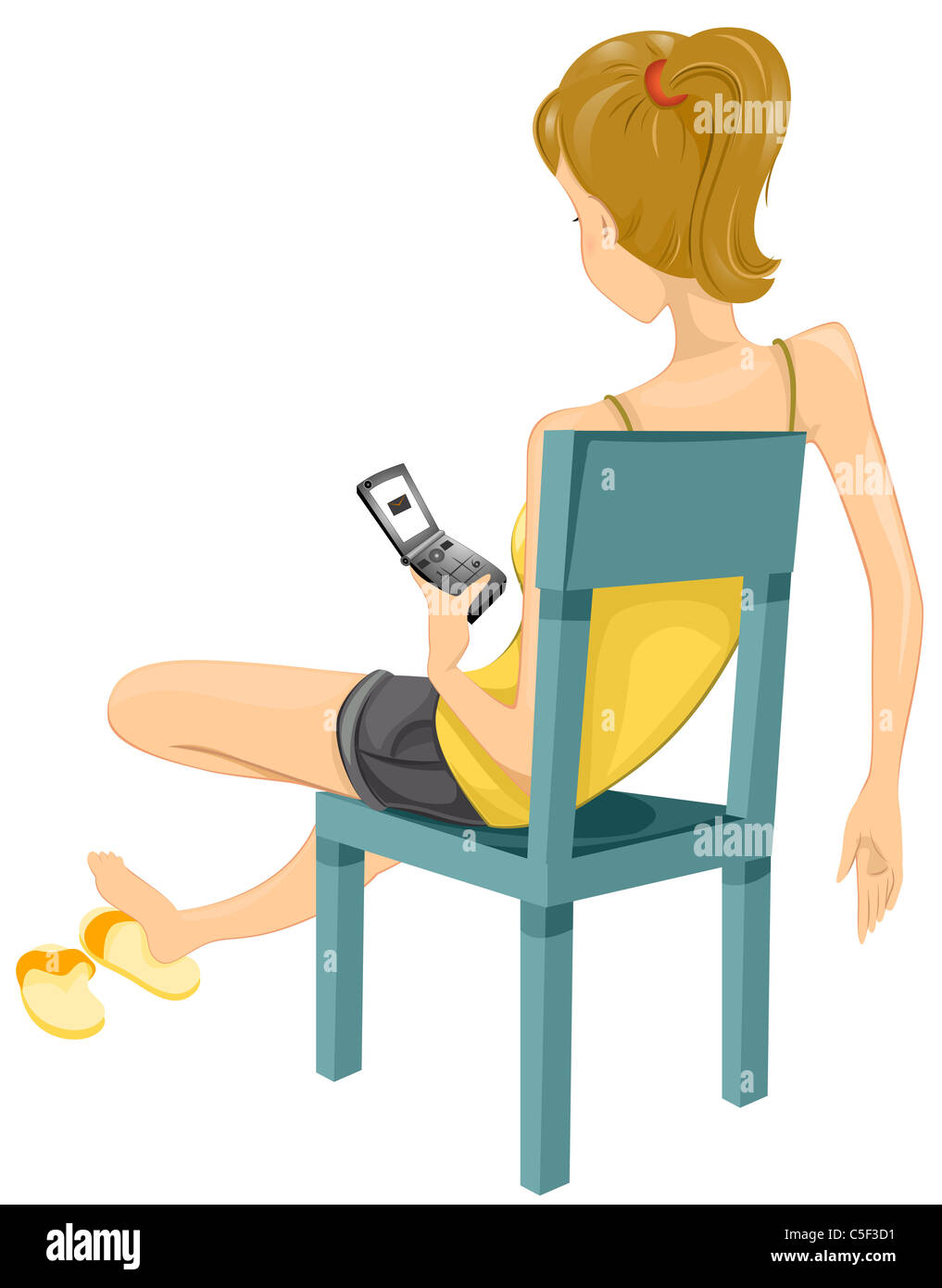 Slouching chair hi-res stock photography and images - Alamy