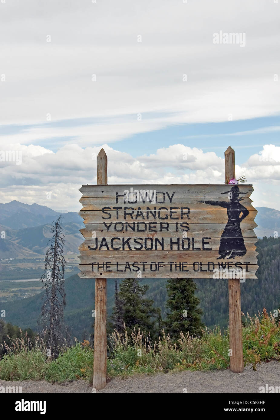 Welcome to wyoming sign hi-res stock photography and images - Alamy