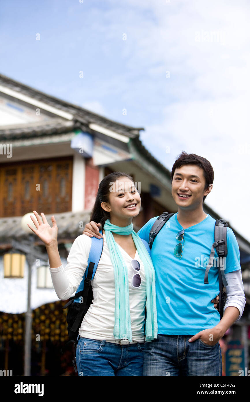 Portrait two beautiful women exploring hi-res stock photography and ...