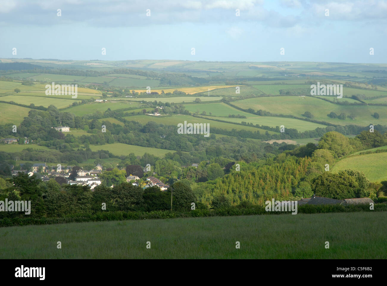 Lostwithiel view hi-res stock photography and images - Alamy