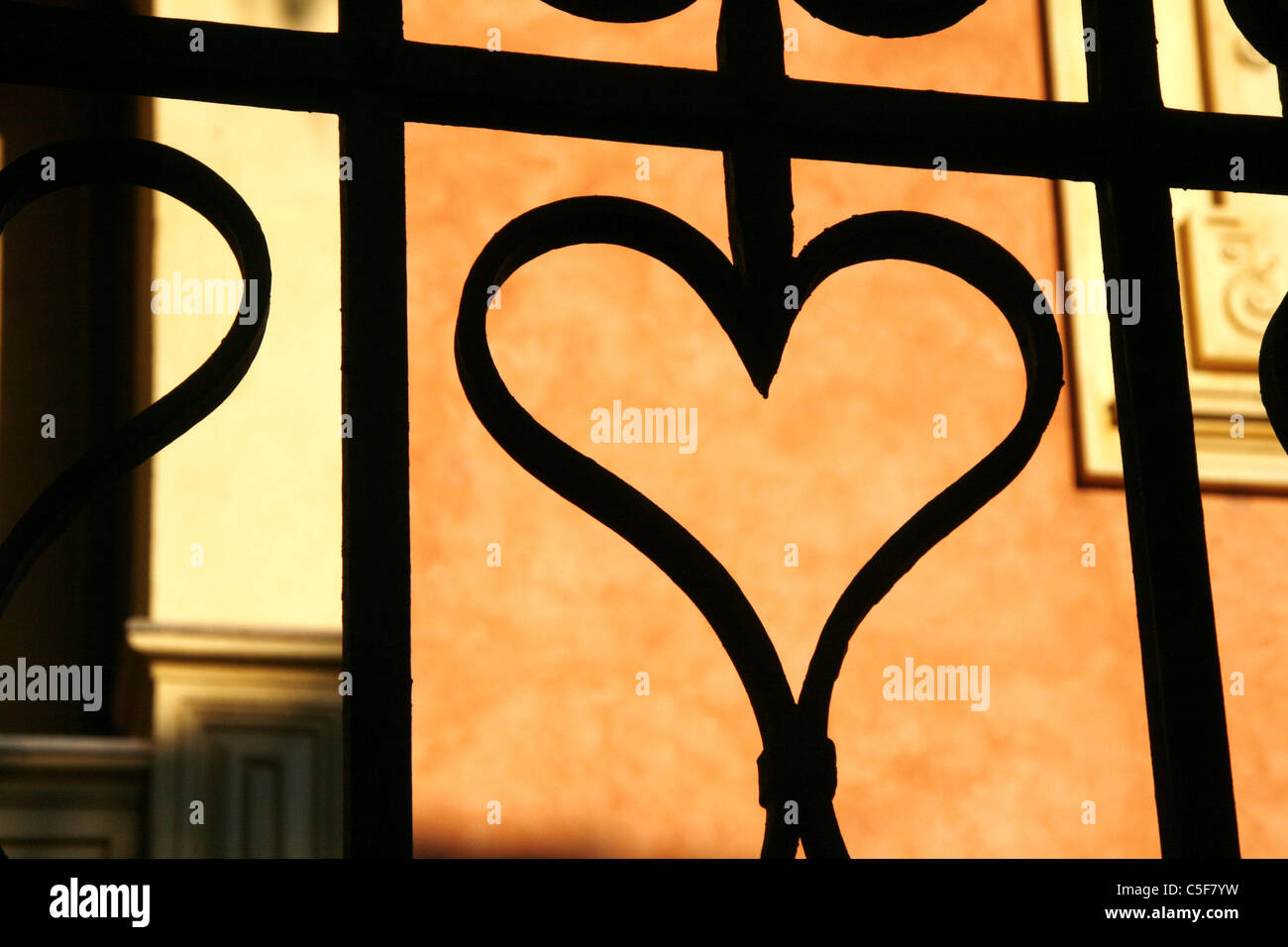 Fence gate on one house hi-res stock photography and images - Alamy