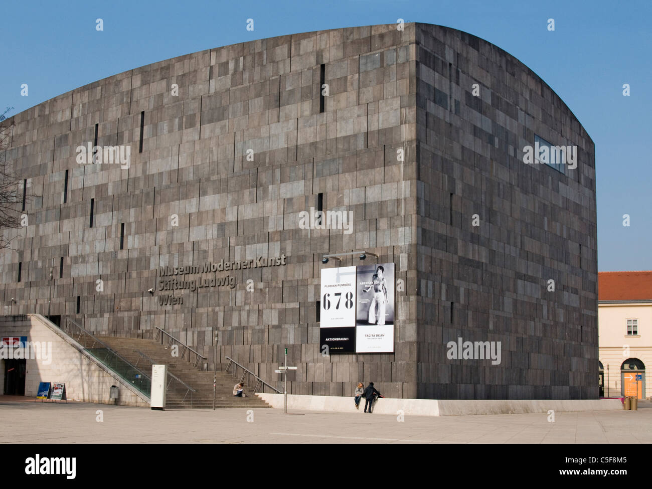 Building of MUMOK (Museum Moderner Kunst or Museum of Modern Art) at ...