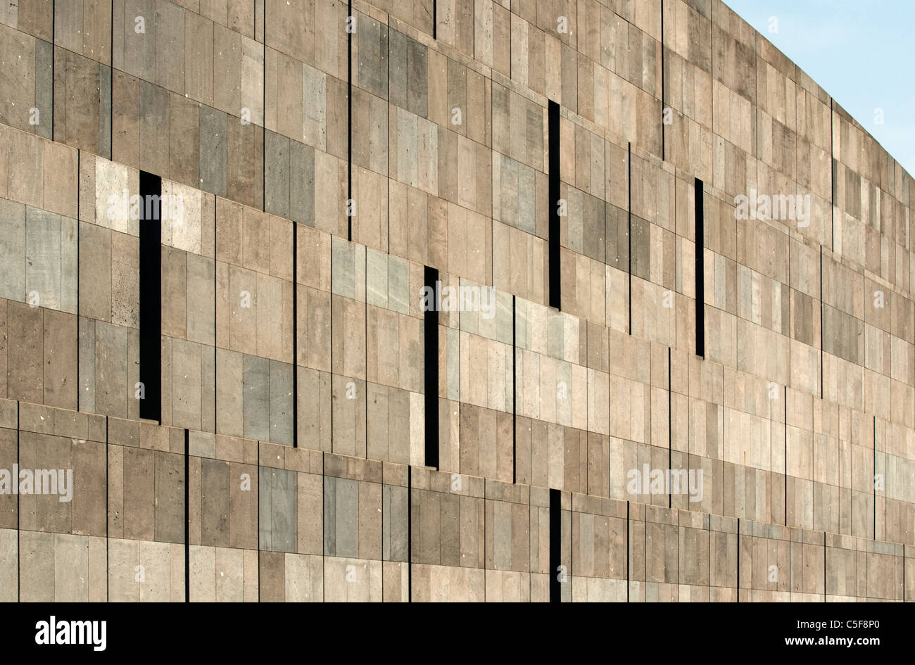 Basalt-lava Stone Facade of MUMOK (Museum Moderner Kunst, Museum of ...