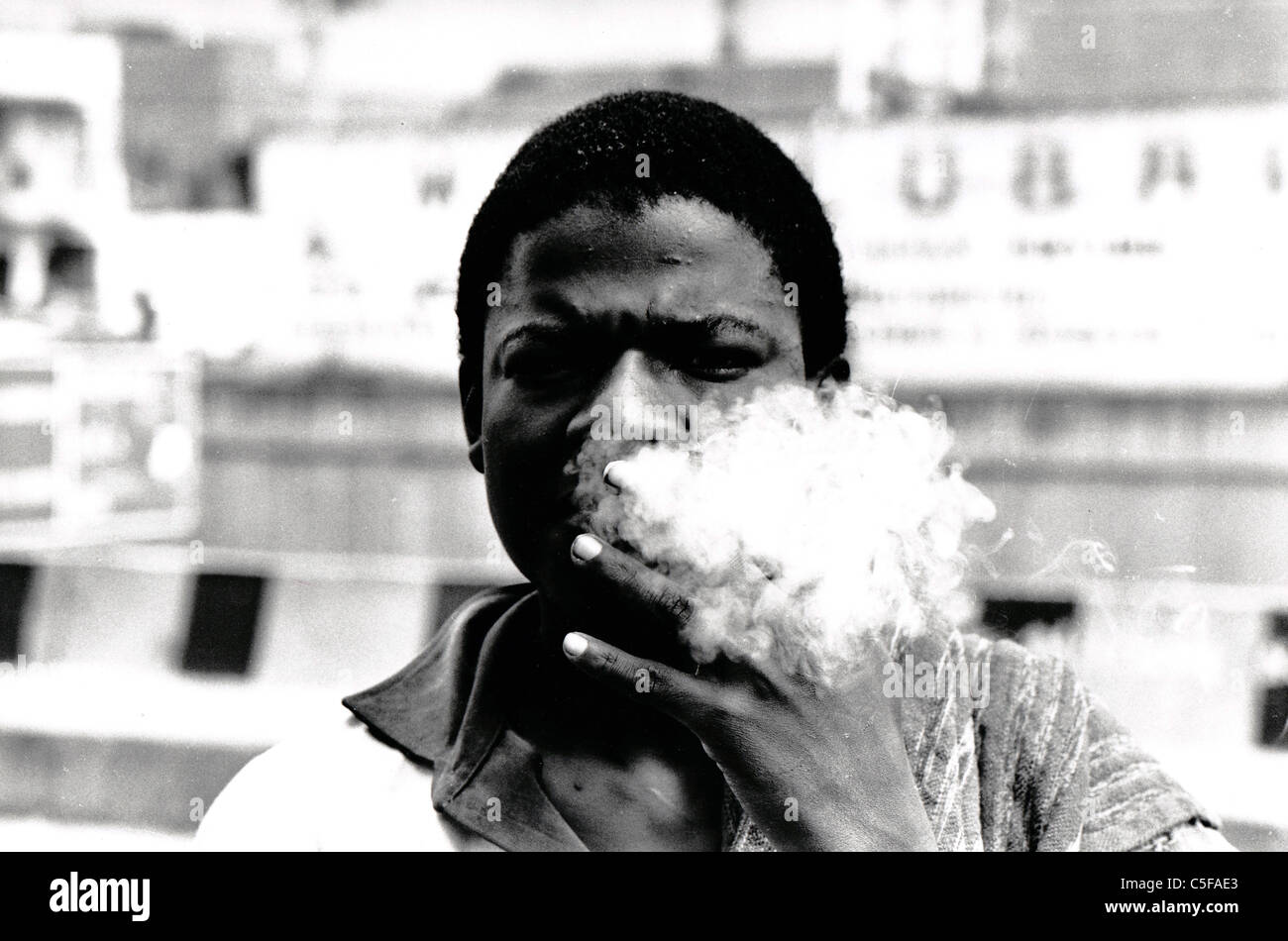 COLOMBIA. Youth smoking crack in the streets of Medellin Stock Photo ...