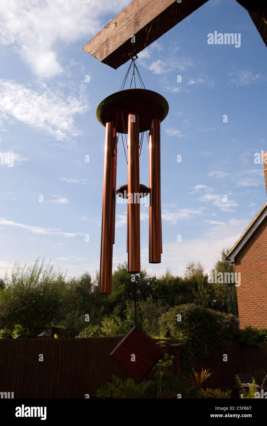 Wind chime garden hi-res stock photography and images - Alamy